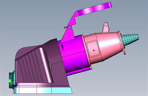 防水航空储能电源快插自锁插头 Step 模型图纸下载 懒石网
