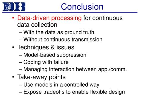 Ppt Data Driven Processing In Sensor Networks Powerpoint Presentation