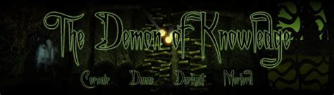 The Demon Of Knowledge At Morrowind Nexus Mods And Community