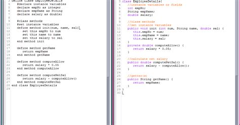 Orange Coast Database Associates Java Classes And Objects