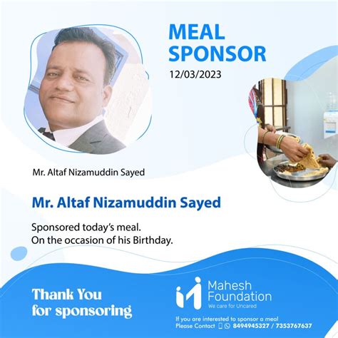 Mahesh Jadhav On Linkedin Maheshfoundation Wecareforuncared Support