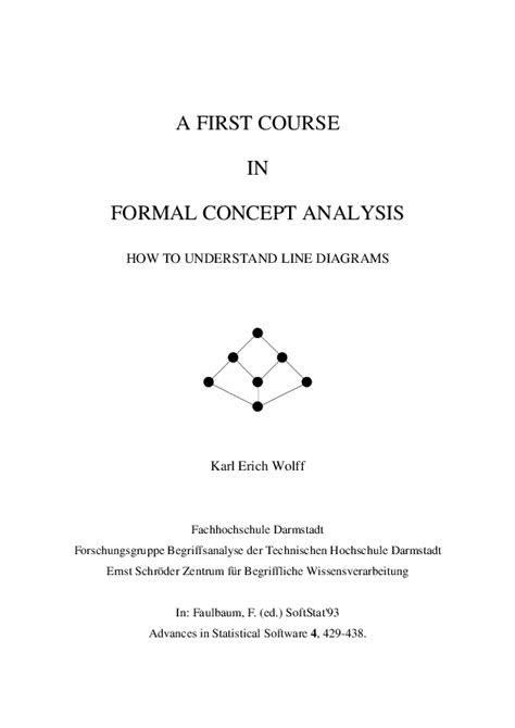 Pdf A First Course In Formal Concept Analysis