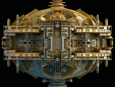 Space Structures 1 By Ai Visions On Deviantart