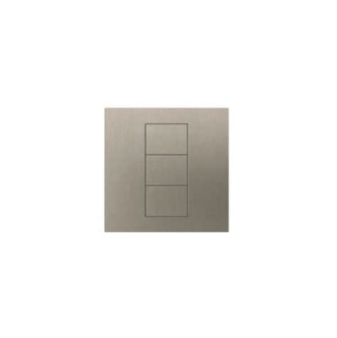 Palladiom 3 Button 1 Column Keypads Metal Finishes Zodiac Lighting