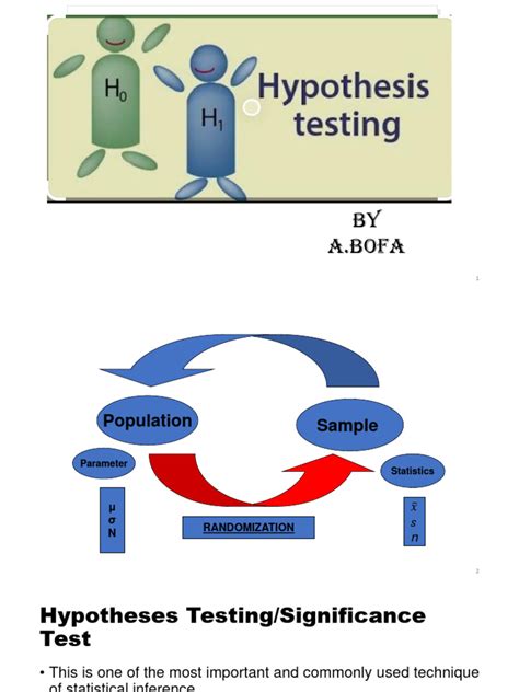 hypothesis testing pdf hypothesis p value