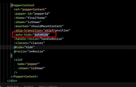 in 4 0 0 alpha 1 version it does not seem to respect to autohide false