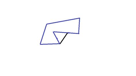 linear algebra how to find whether the line is inside the polygon or