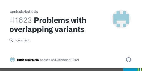 problems with overlapping variants · issue 1623 · samtools bcftools