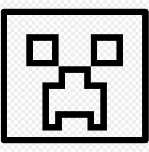 Free Download Hd Png Minecraft Creeper Icon Geometry Dash Subzero Icon Png Free Png Images