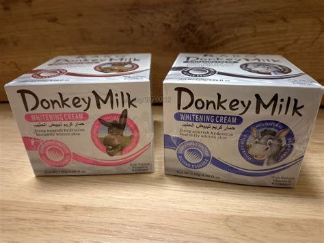 Избелващ крем с магарешко мляко Парфюмерия и козметични продукти