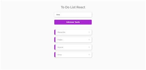 GitHub emersoncarneirodasilva todo list react O To Do List React é