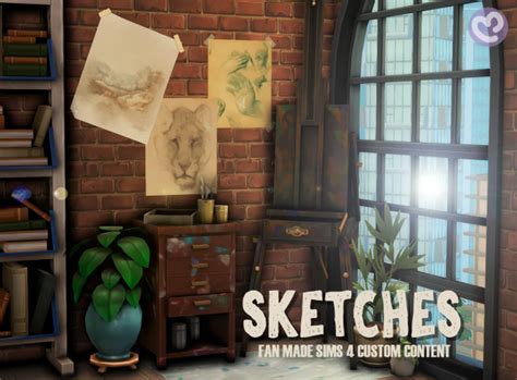 Sketches Sims 4 Custom Content By Simlicy 💜 Download On Simlicy 💜 Public Release