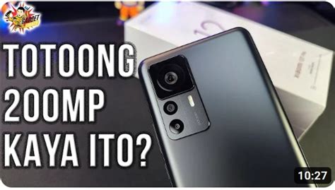Watch XIAOMI 12T PRO Totoo Kaya 200MP Camera Nya Unboxing And My First Impression Gadget