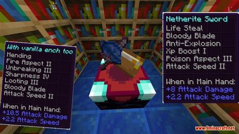 Technical Enchant Renewed Data Pack More Enchantment Mc Mod Net