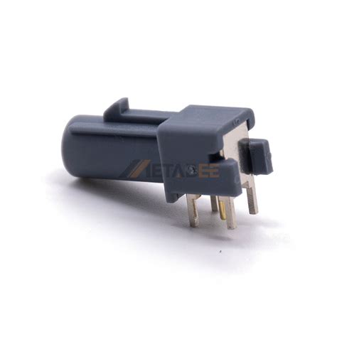 Fakra Code G Male Connector Through Hole Mount For Pcb Metabeeai