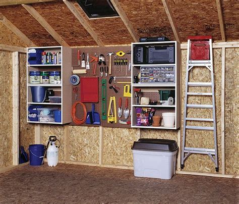 20 Small Shed Shelving Ideas