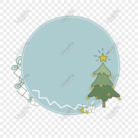 신선한 둥근 트리의 경계 Png 일러스트 무료 다운로드 Lovepik