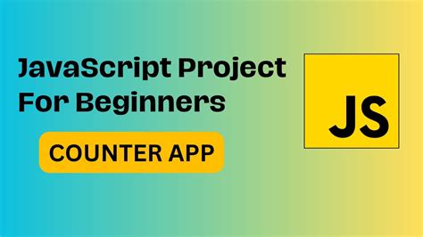 Build Counter App In Html Css And Javascript Javascript Project For Beginners Youtube