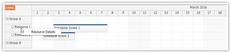 Angular Scheduler Dynamic Context Menu Daypilot Code