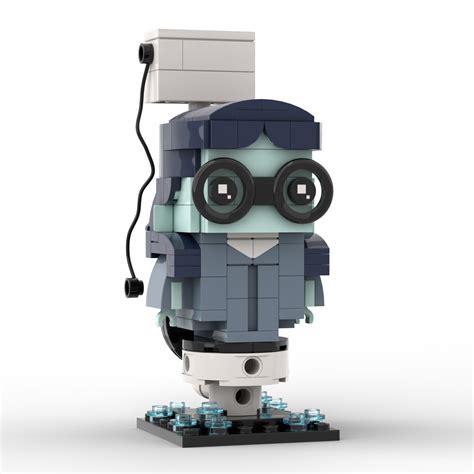 Custom Moc Moaning Myrtle Lego Harry Potter Instructions Brickheadz