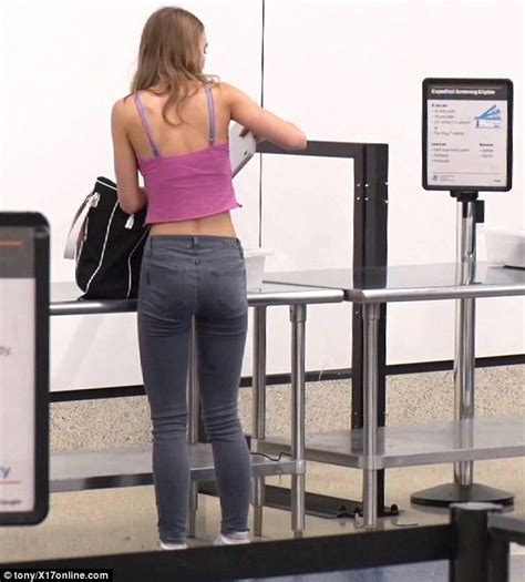 Lily Rose Depp Wears A Revealing Pink Tank Top At Lax Daily Mail Online