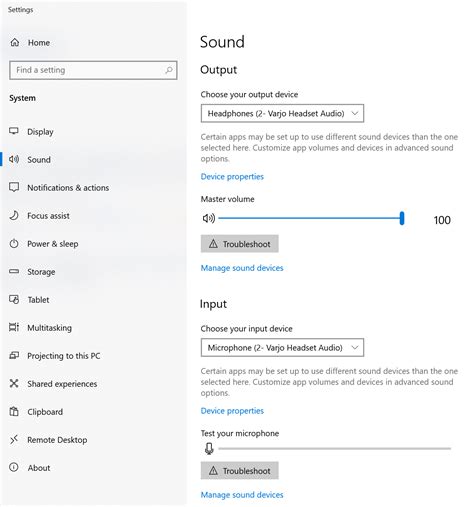Audio Devices Varjo For Developers