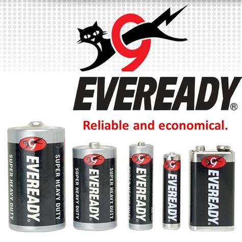 Eveready Battery Aaa Aa C D 9v Super Heavy Duty Battery Shrink