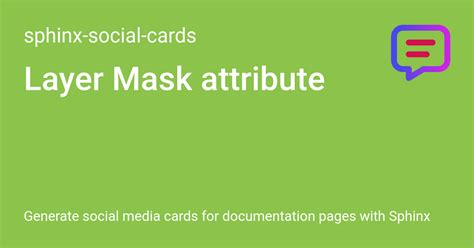 Layer Mask Attribute Sphinx Social Cards