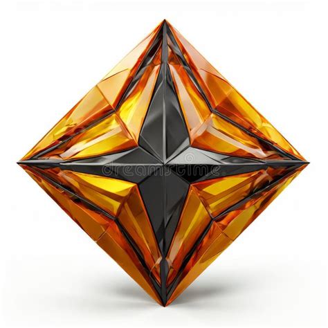 Rhombus A Four Sided Shape With All Sides Equal In Length And P Stock