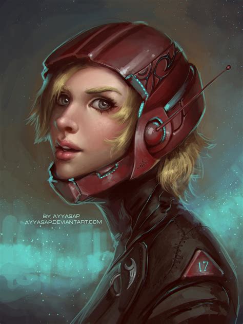 Sci Fi Girl By Ayyasap On Deviantart