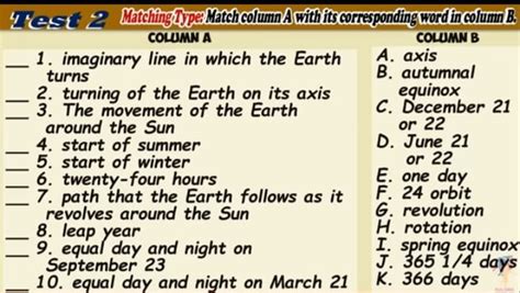 Answered Test 2 Matching Type Match Column A… Bartleby