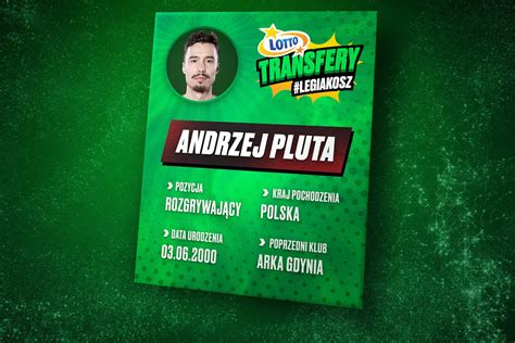 Andrzej Pluta Nowym Zawodnikiem Legii