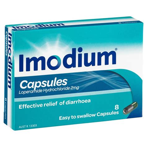 Buy Imodium 2mg 8 Capsules Online At Chemist Warehouse®