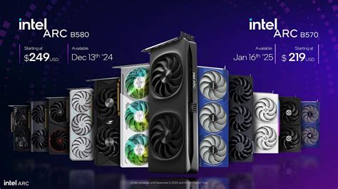 Intel Anuncia Las Nuevas Tarjetas Gr Ficas Arc B Y B Con