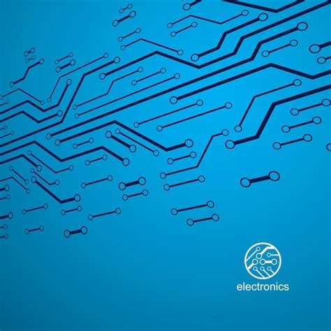 Premium Vector Vector Abstract Computer Circuit Board Illustration