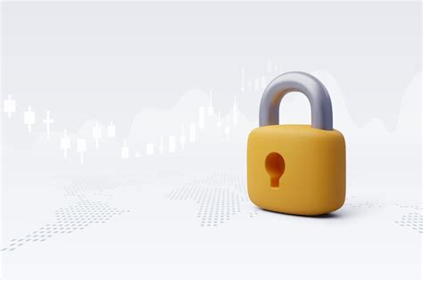 Premium Vector D Vector Lock And Key Open The Lock With The Key Data Protection Safety