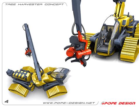 TREE HARVESTER On Behance