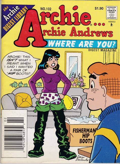 Archiearchie Andrews Where Are You Digest Magazine 102 Issue