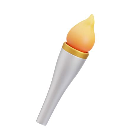 3d Torch Icon 44427721 Png