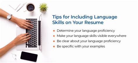 How To List Language Skills On A Resume