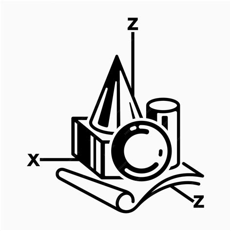 Premium Vector Descriptive Geometry