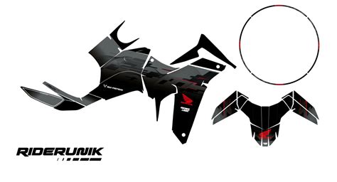 Kit Deco Honda Xl 750 Transalp Yuza Black