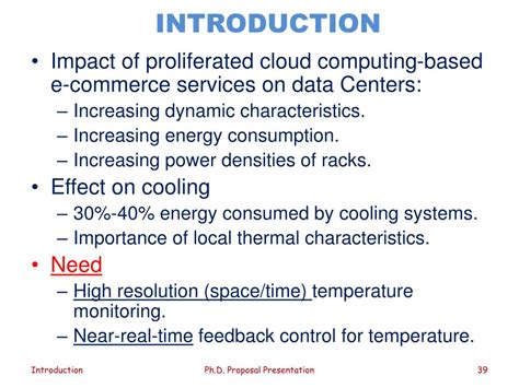 PPT TRANSIENT REDUCED ORDER CONVECTIVE HEAT TRANSFER MODELING FOR A DATA CENTER PowerPoint