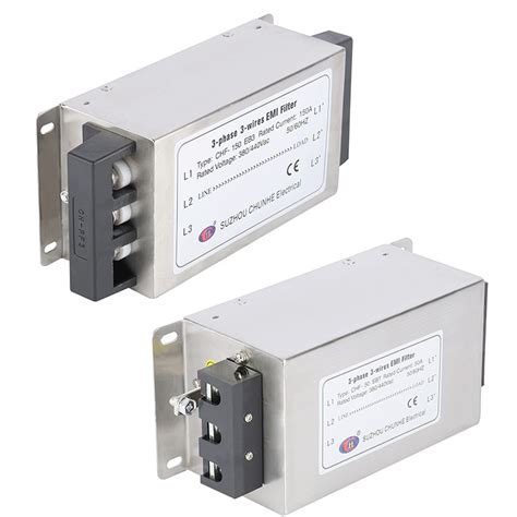 3 Phase Noise Filter Emc Filter Emi Filter 60a 80a 100a 150a 200a Power Filter And Power Line