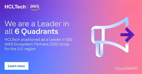 Mohammad Aslam On Linkedin Hcltech Rated As Leaders In Isg Aws