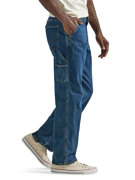 Lee Mens Legendary Workwear Carpenter Jeans With Hammer Loop And