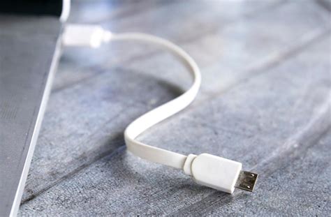 Premium Photo Close Up Of A Usb Cable