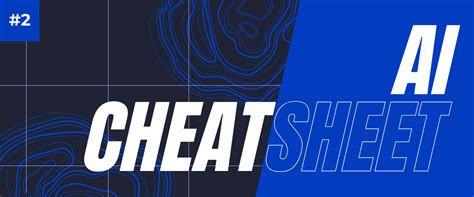 ai cheatsheet 2 zartis tech review by zartis