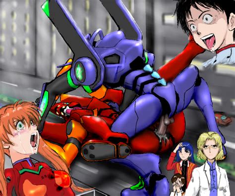 Post 349965 Asukalangleysohryu Eva 01 Eva 02 Mayaibuki Misato
