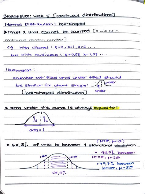 biostatistics lecture notes week 5 pdf